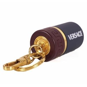 Accessories | Rare Versace Runway Battery Keyring With Classic Medusa ...
